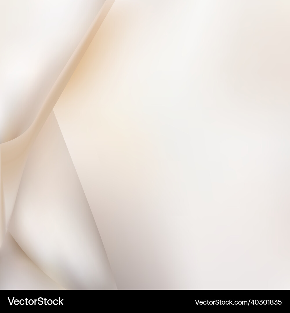 Abstract white satin silky clothfabric textile Vector Image