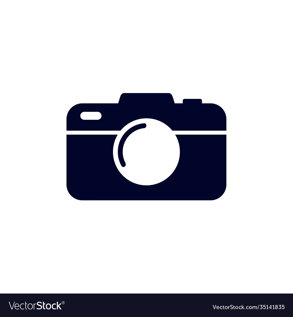 Camera icon logo template creative movie logo Vector Image Camera icon logo template creative movie logo Vector Image