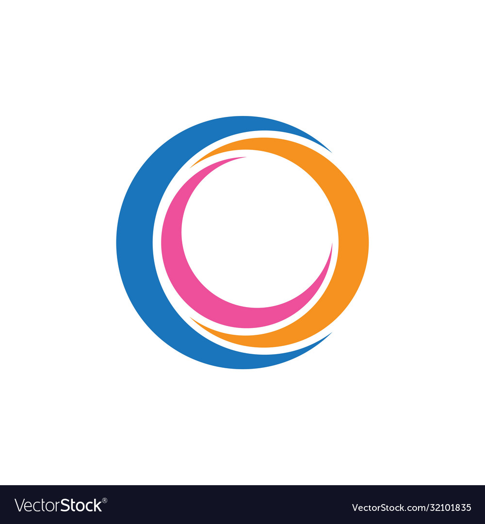 Circle logo Royalty Free Vector Image - VectorStock