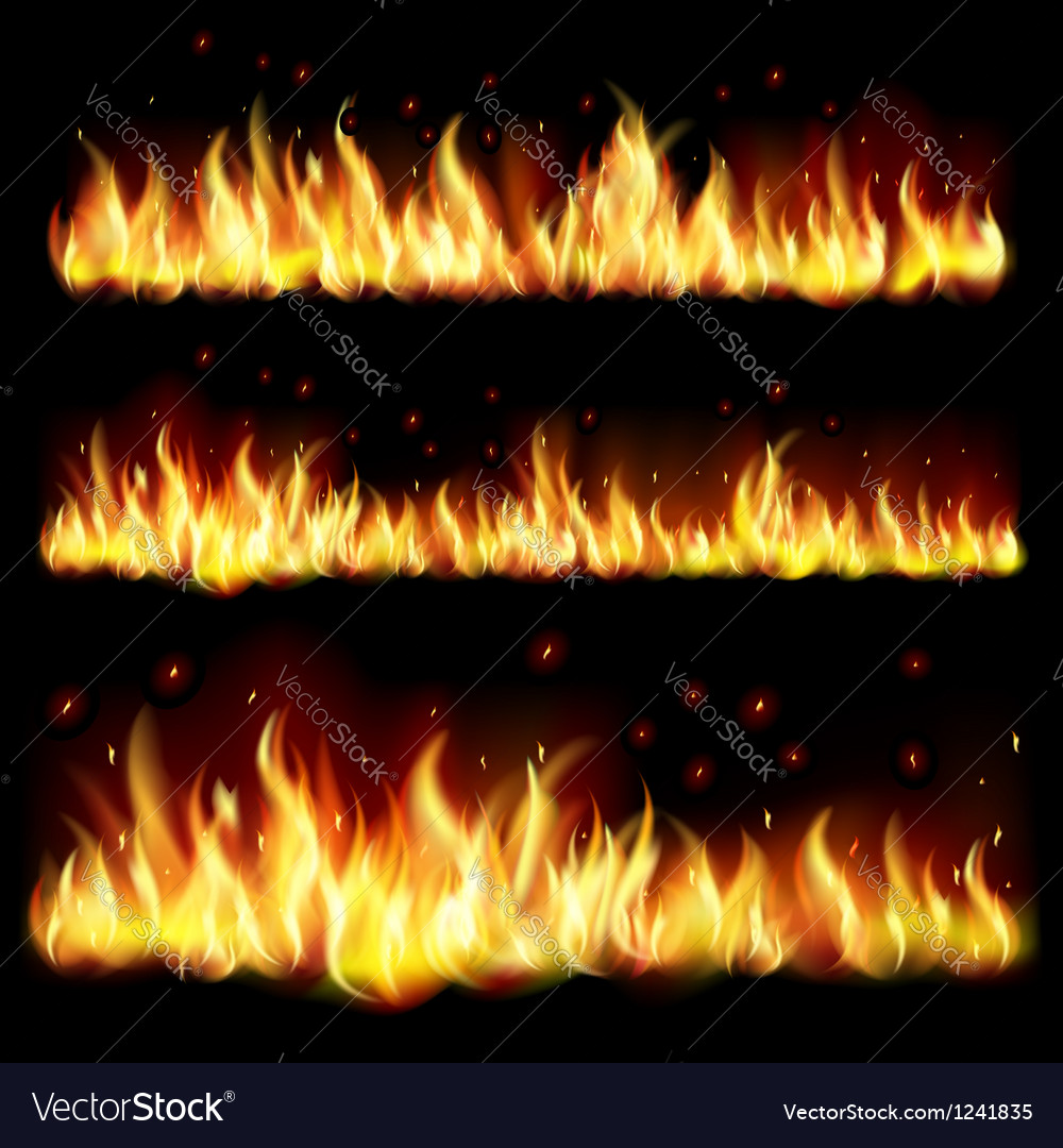 Flame Royalty Free Vector Image - VectorStock
