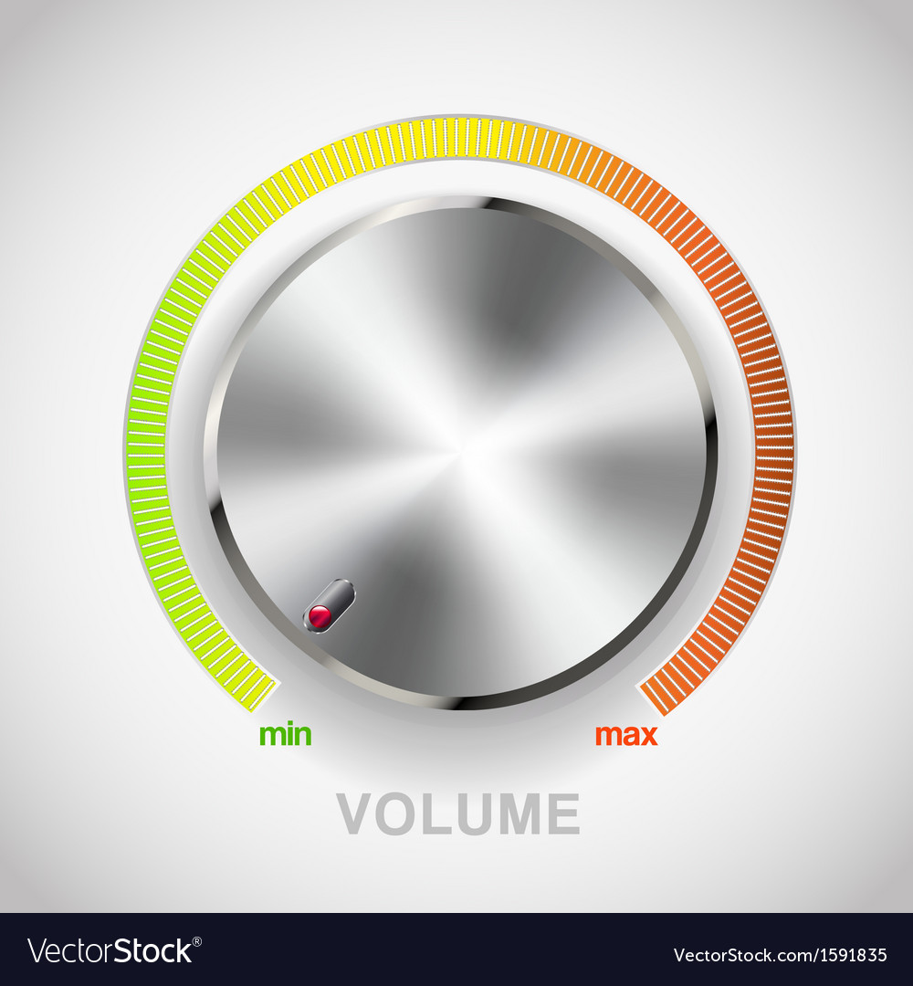 Volumecontrol 01 Royalty Free Vector Image - VectorStock
