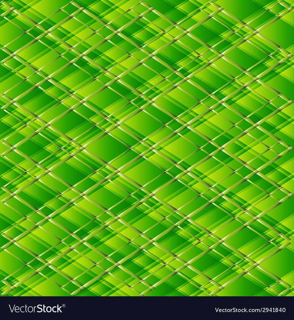 Abstract pattern background green Royalty Free Vector Image