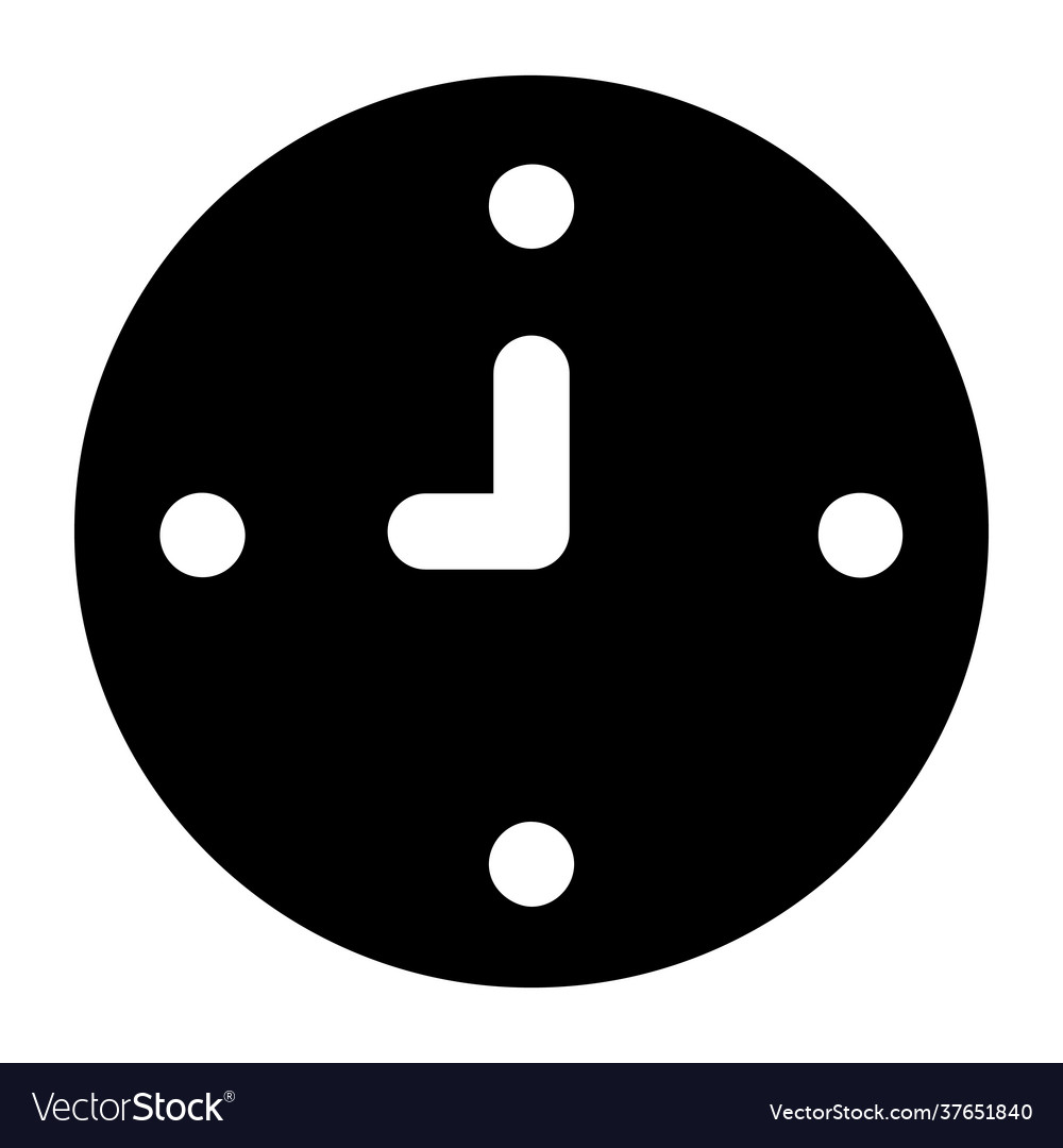 Clock Royalty Free Vector Image - VectorStock