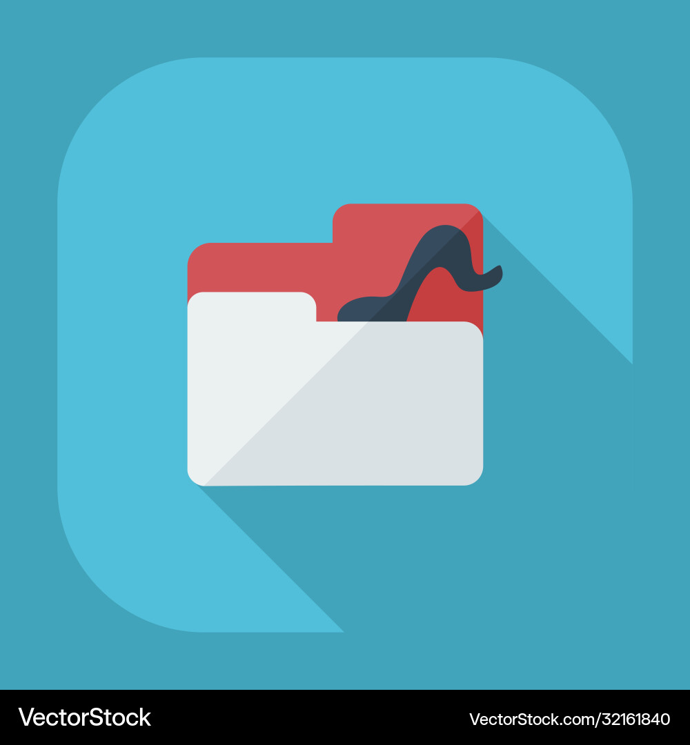 Flat modern design with shadow icons music Vector Image