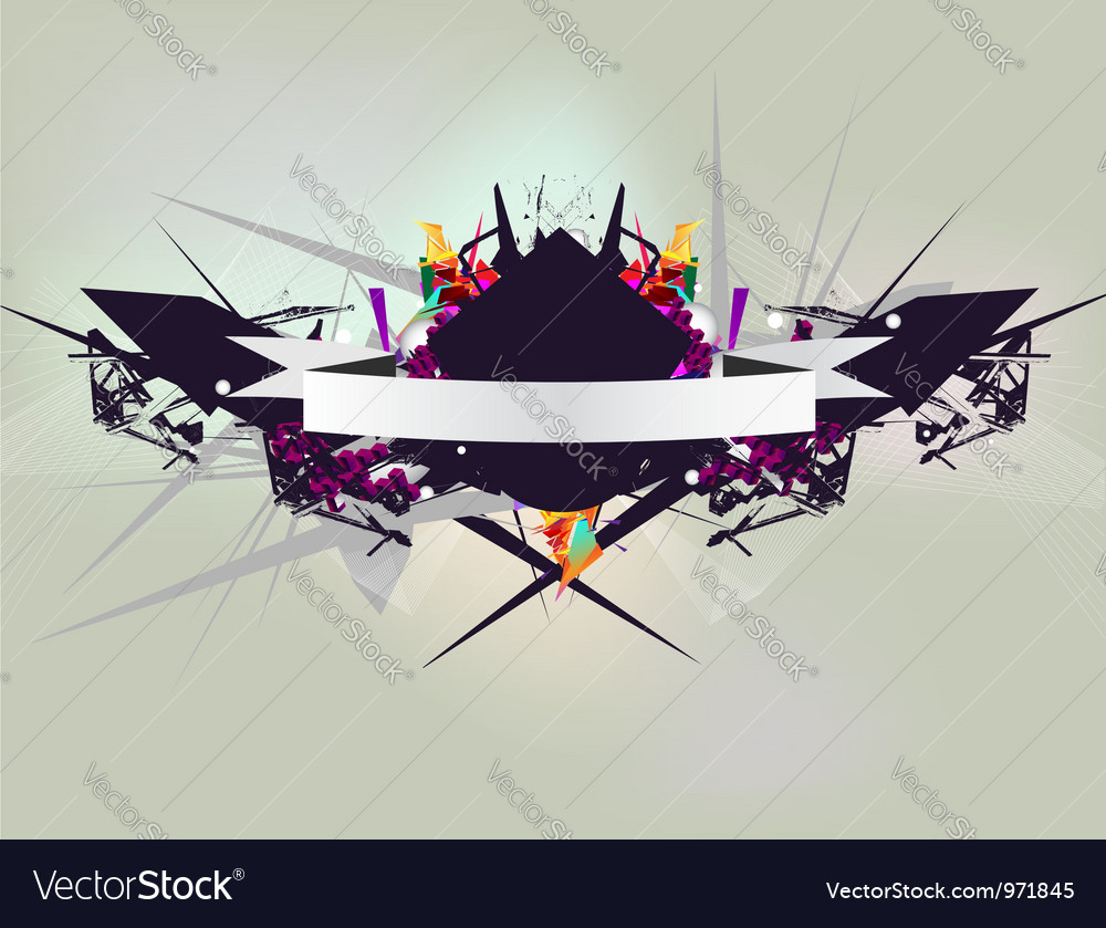 Abstract composition Royalty Free Vector Image