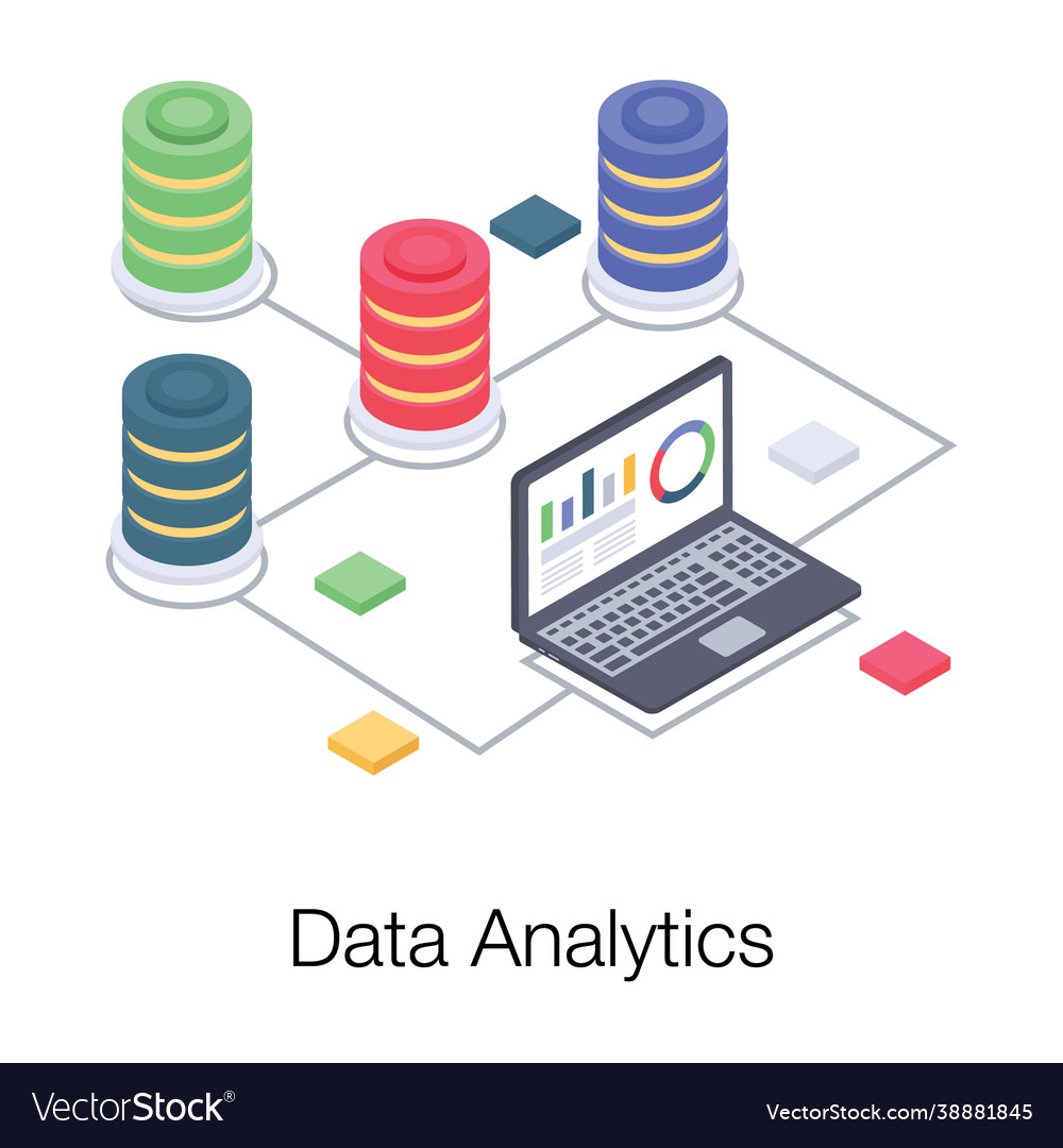 Data analytics Royalty Free Vector Image - VectorStock
