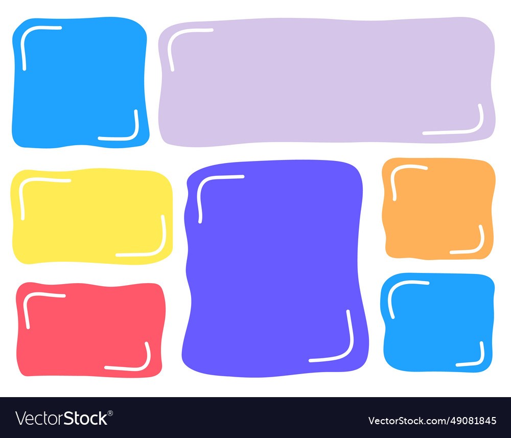 Set Of Hand Drawn Quote Posterstemplate Royalty Free Vector 