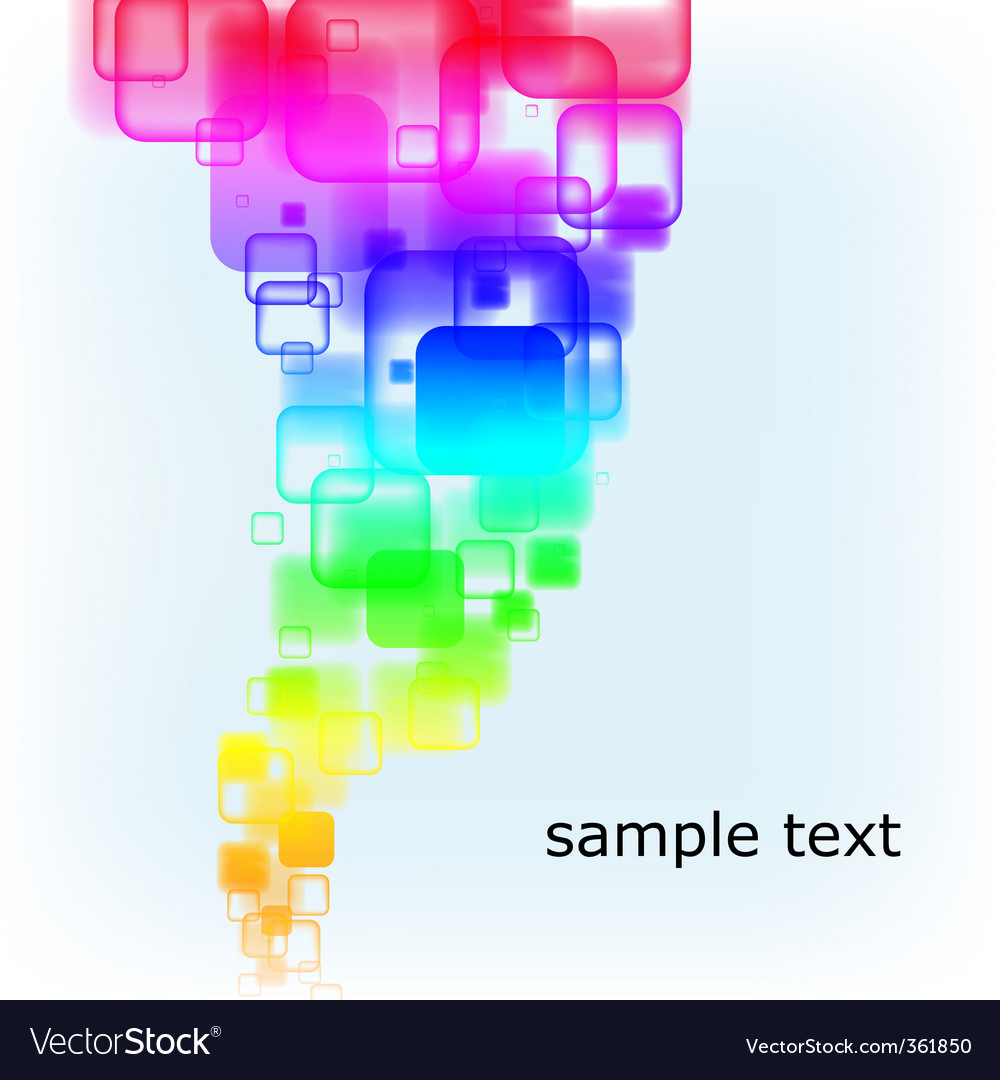 Abstract squares background Royalty Free Vector Image