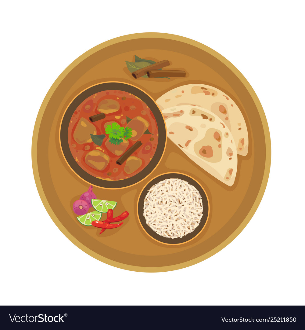 Curry Royalty Free Vector Image - VectorStock
