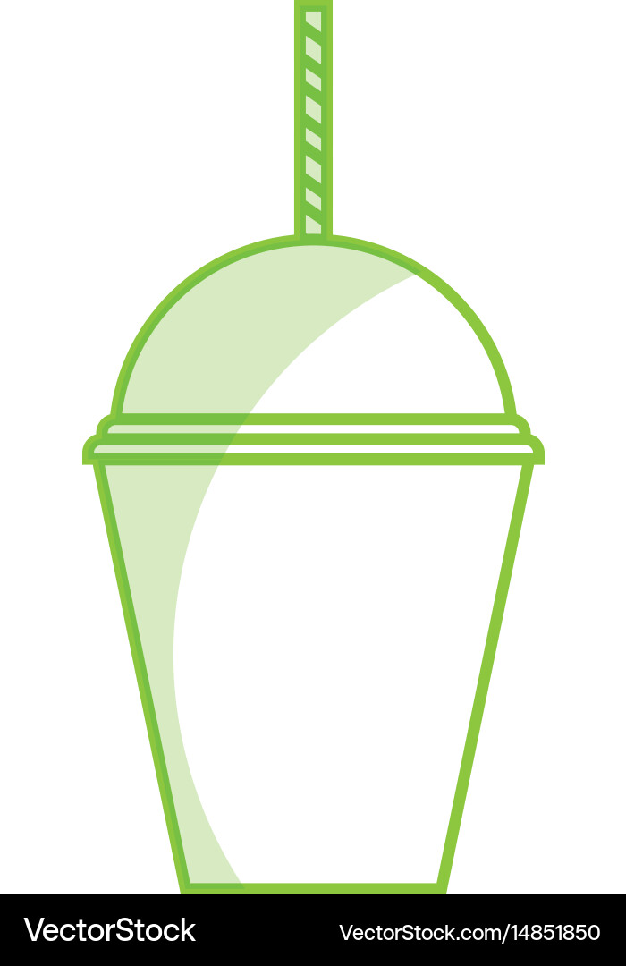 Healthy smoothie to go Royalty Free Vector Image