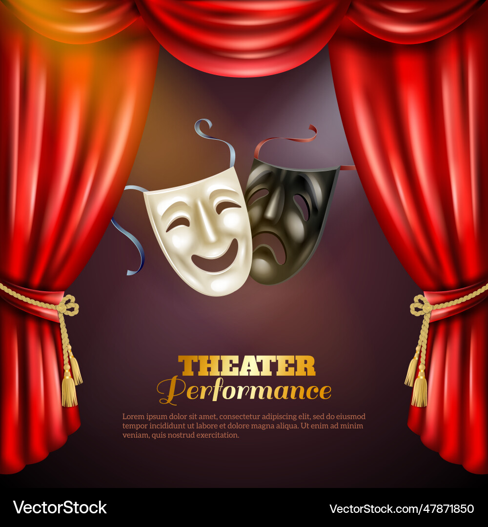 Theatre background theatre background Royalty Free Vector