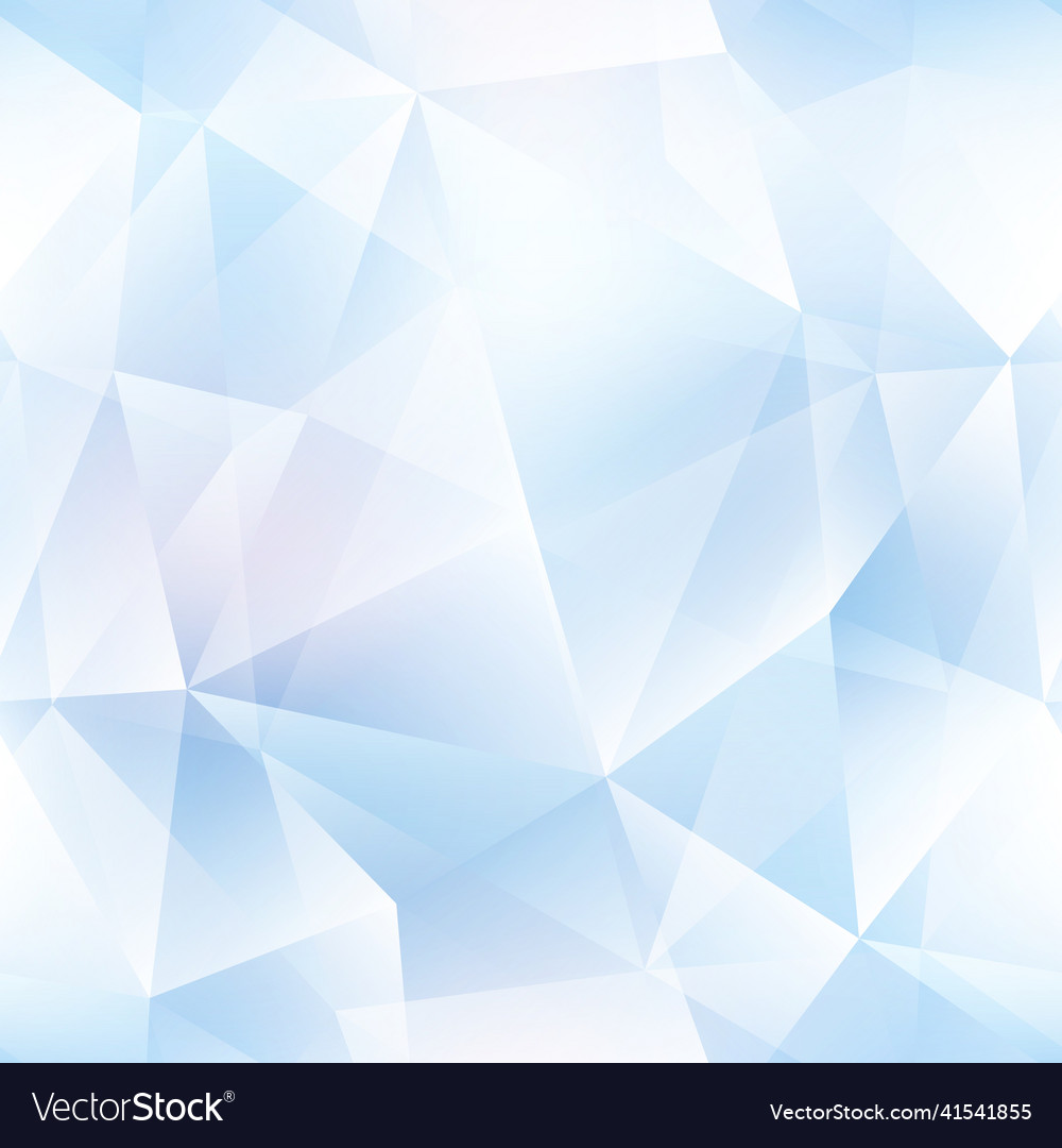 Blue triangle seamless pattern Royalty Free Vector Image
