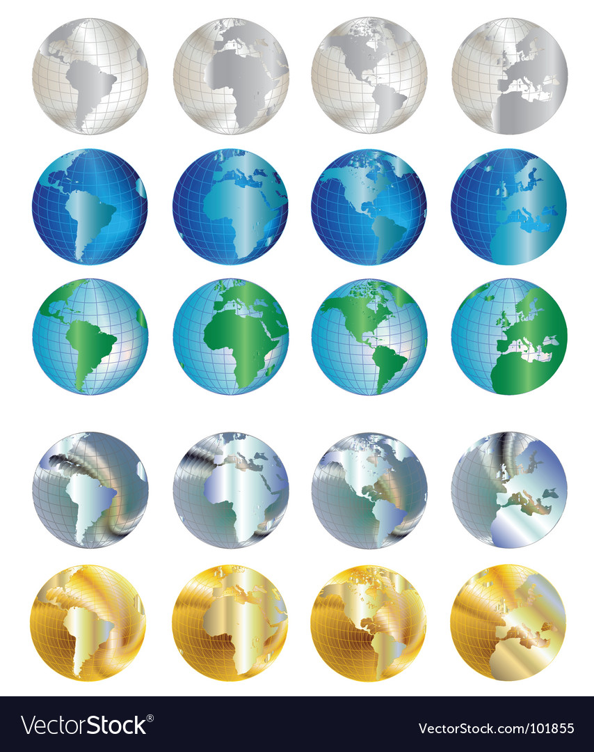 Globe Royalty Free Vector Image - VectorStock