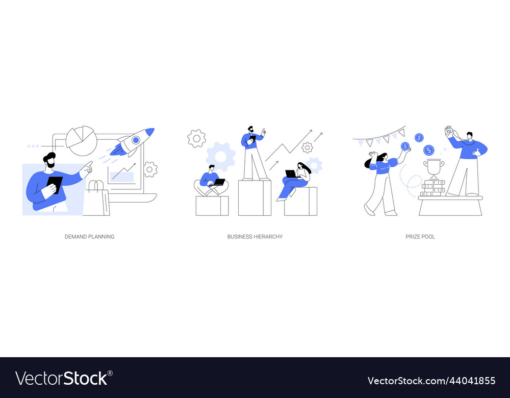 Making profit abstract concept Royalty Free Vector Image Making profit abstract concept Royalty Free Vector Image