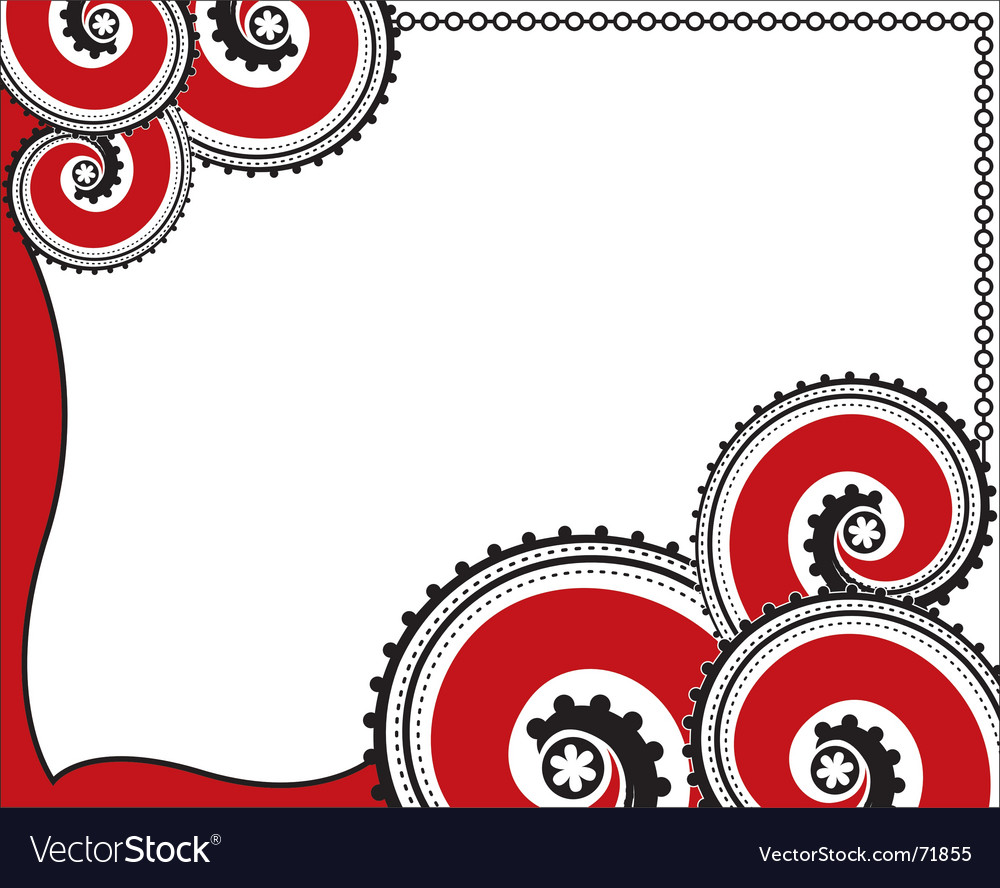 Pattern border Royalty Free Vector Image - VectorStock