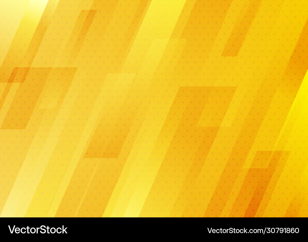 Abstract modern yellow stripes geometric diagonal Vector Image