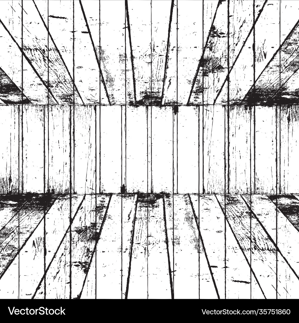 Distressed wooden texture Royalty Free Vector Image