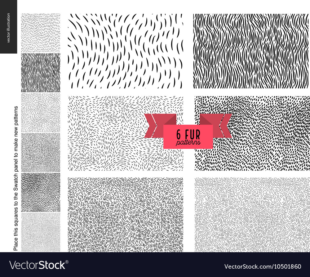 Handdrawn patterns Royalty Free Vector Image - VectorStock