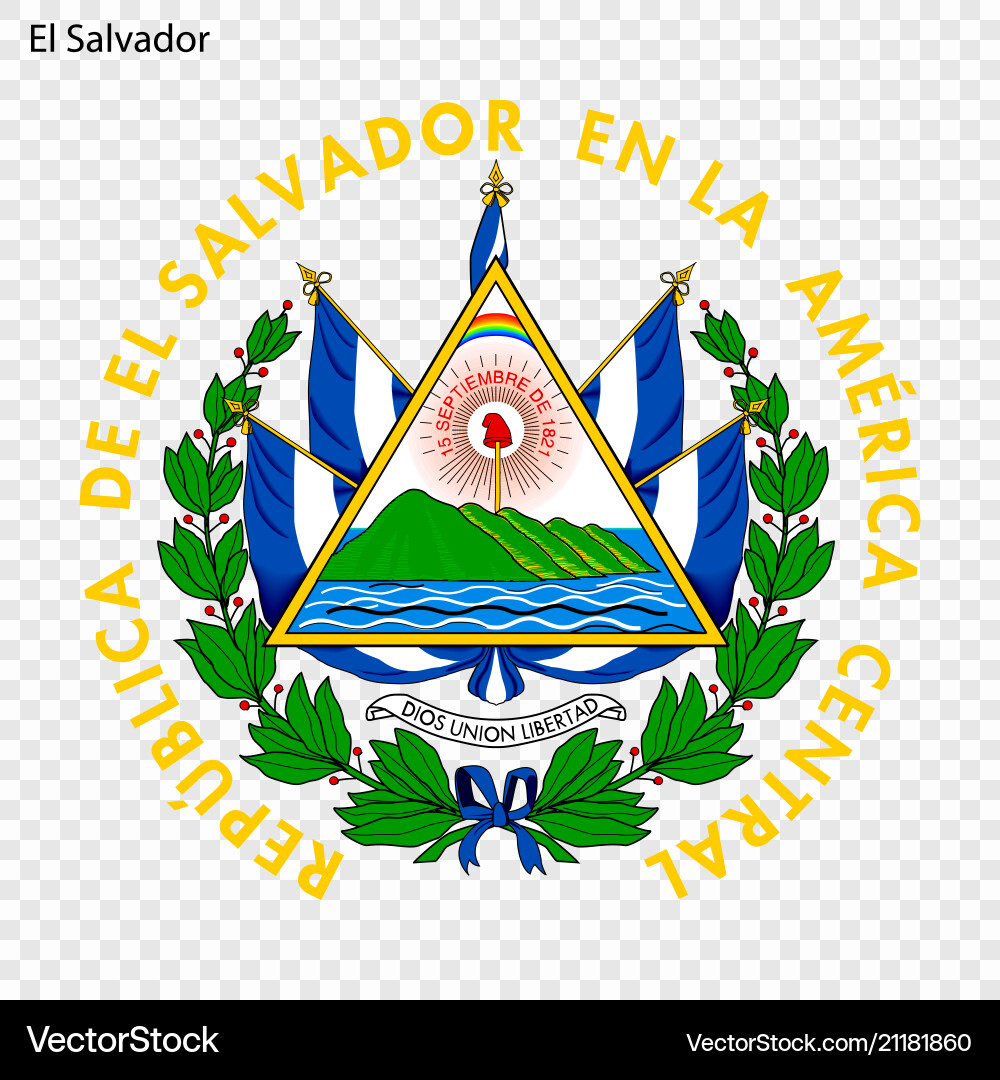 National emblem or symbol Royalty Free Vector Image