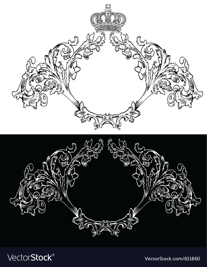 Royal frames Royalty Free Vector Image - VectorStock