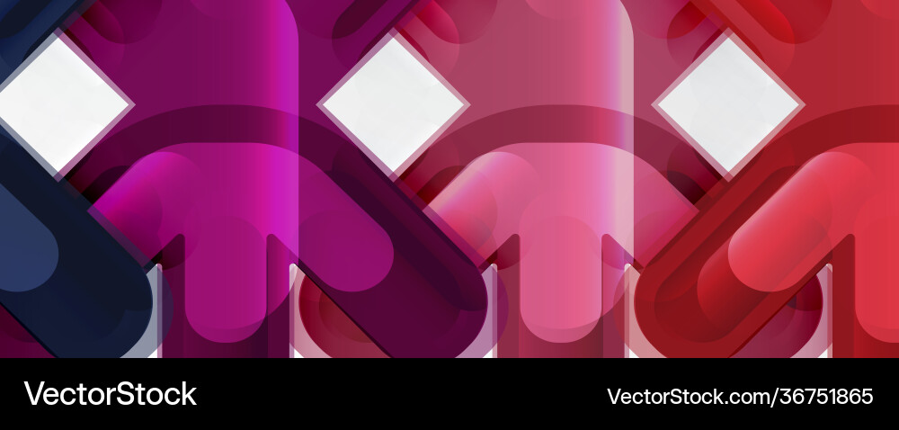 Abstract glossy crosses background for business Vector Image