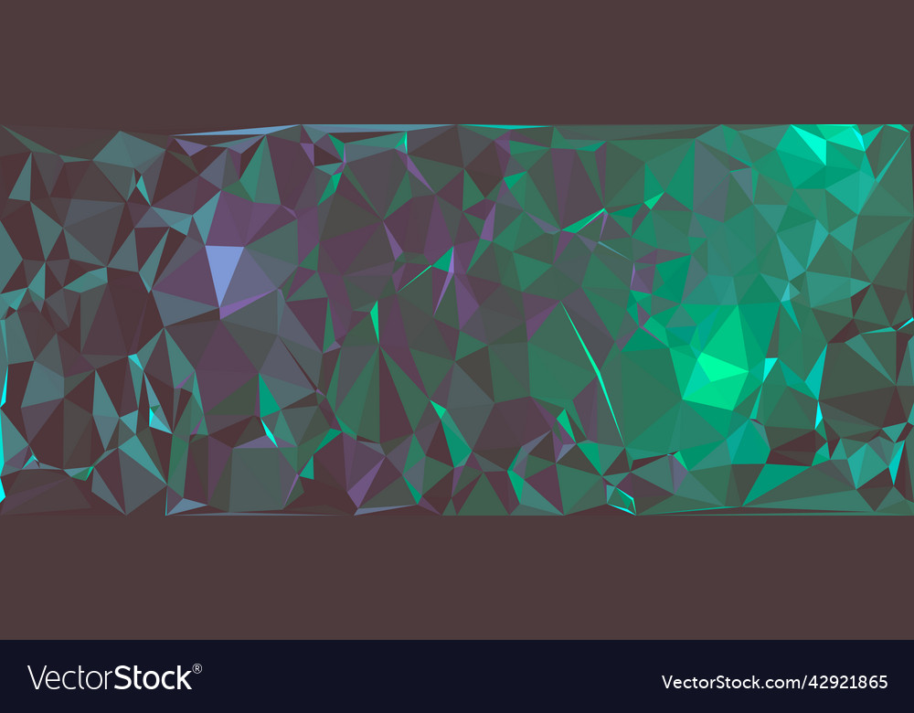 Abstract polygonal background triangular Vector Image