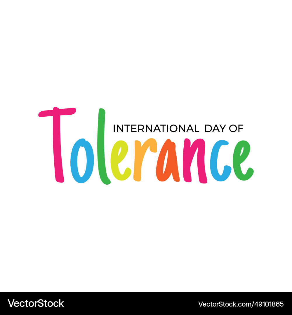 Design for celebrating international day Vector Image