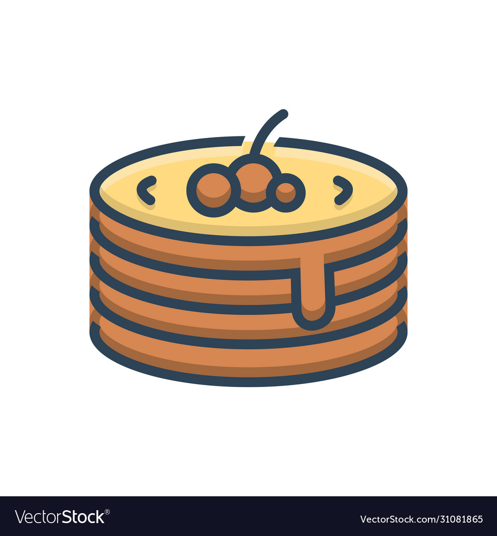 Pancake Royalty Free Vector Image - VectorStock