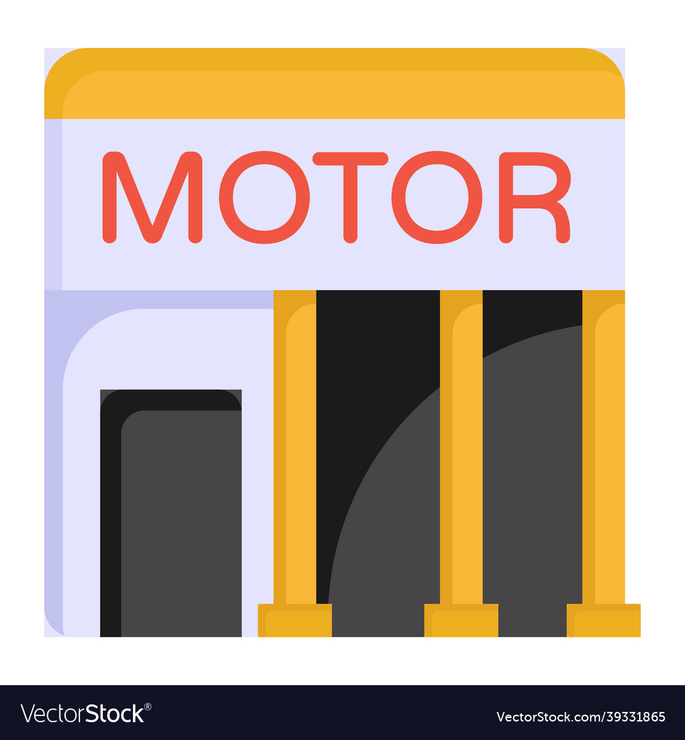 Workshop building Royalty Free Vector Image - VectorStock