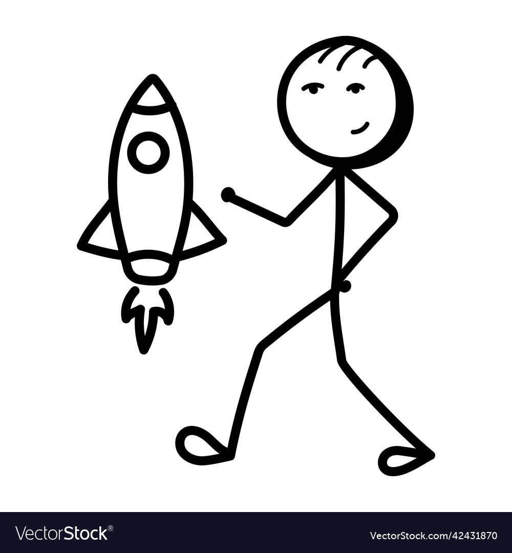 Launch Royalty Free Vector Image - VectorStock