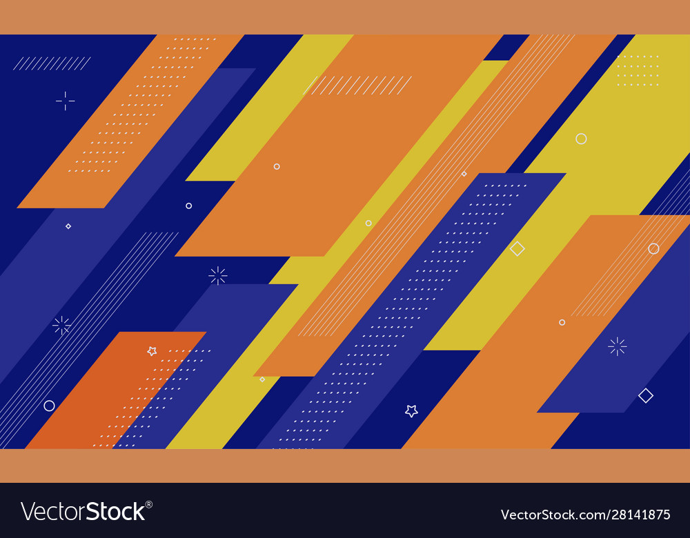 Colorful geometric background dynamic shapes Vector Image Colorful geometric background dynamic shapes Vector Image