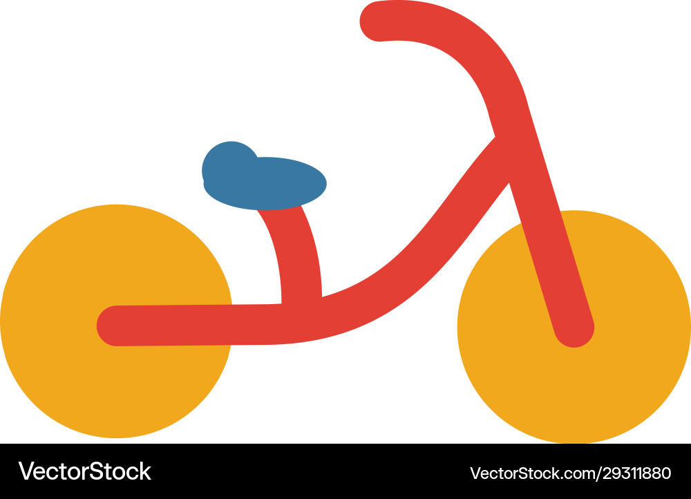 Baby bike icon simple element from things Vector Image