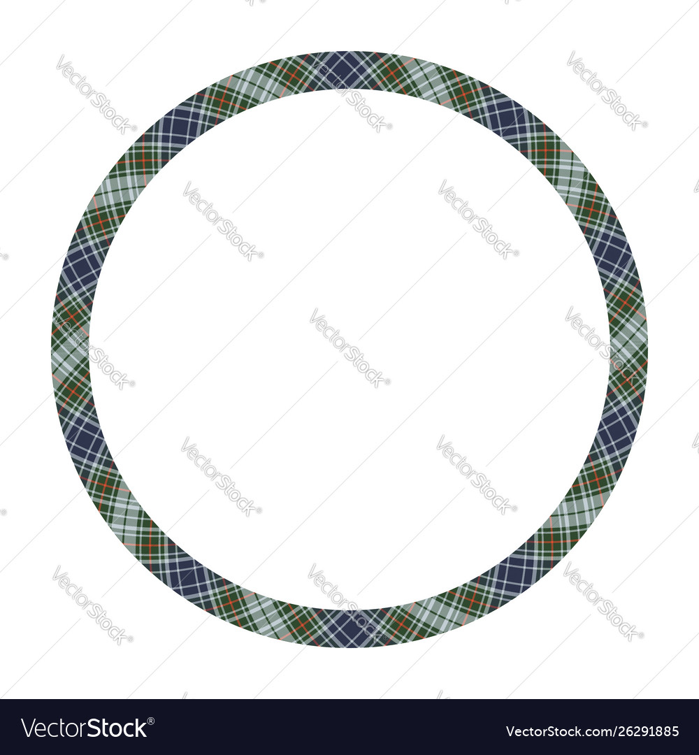 Circle borders and frames round border pattern Vector Image