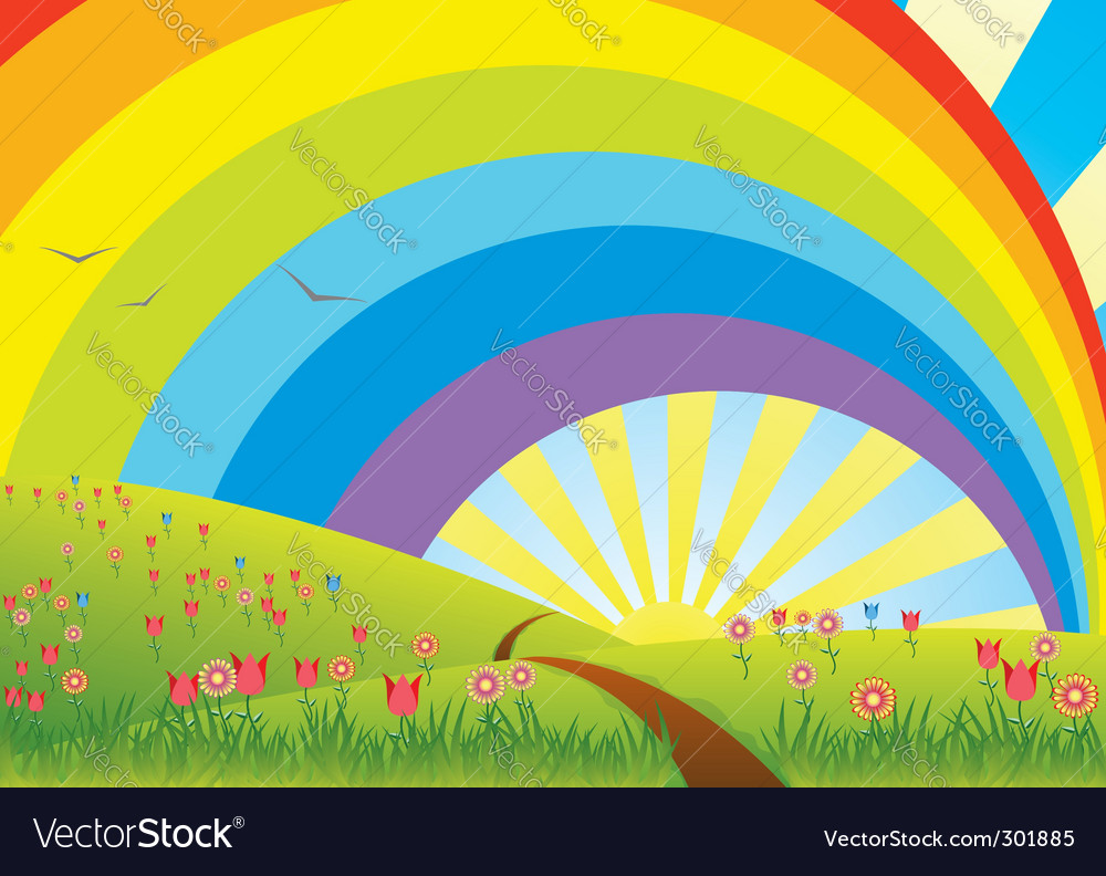 Landscape Royalty Free Vector Image - VectorStock