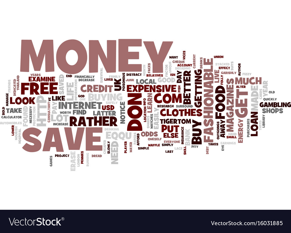 Learn To Save Money Text Background Word Cloud Vector Image Learn To Save Money Text Background Word Cloud Vector Image