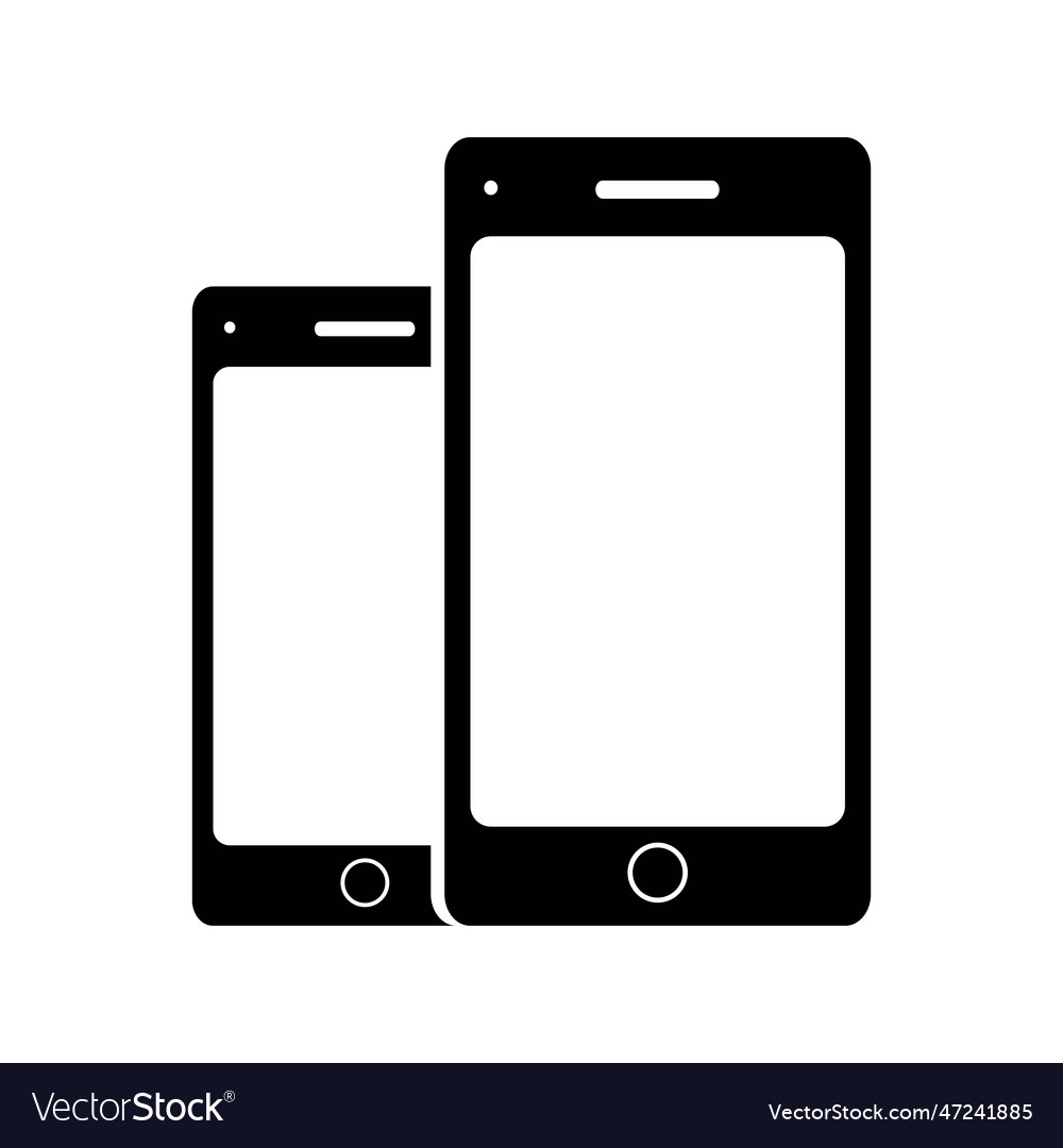 Smartphone logo Royalty Free Vector Image - VectorStock
