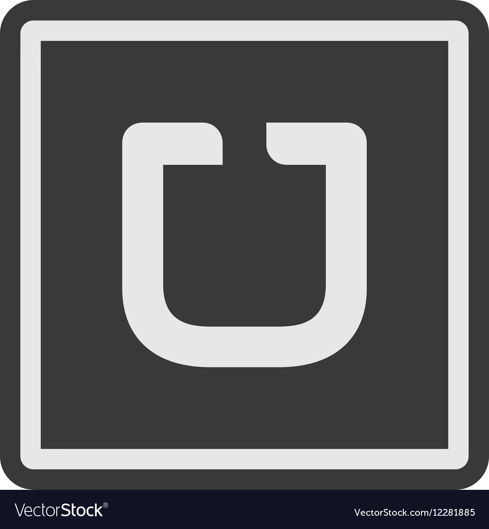 Uber Royalty Free Vector Image - VectorStock