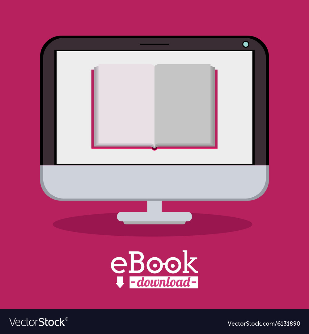 Ebook design Royalty Free Vector Image - VectorStock