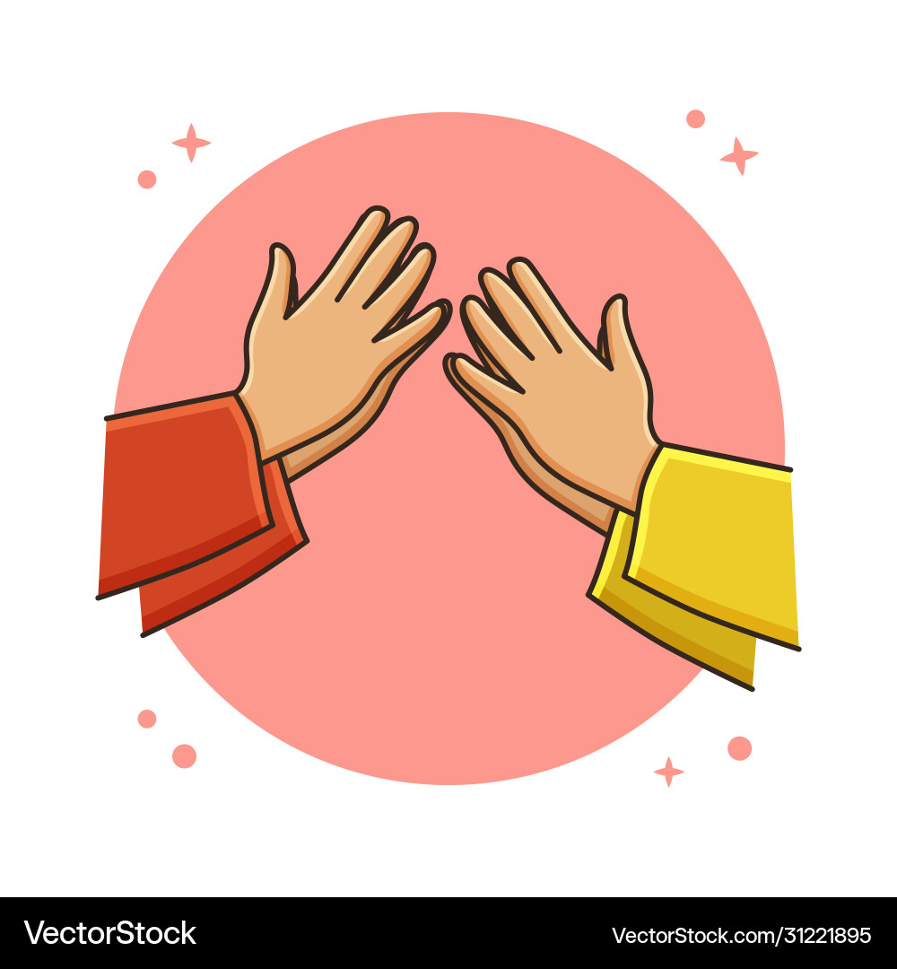 Eid mubarak icon concept forgive each other Vector Image