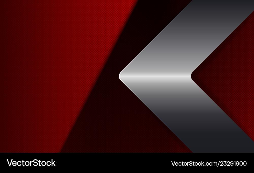 Geometric dark red design with a metallic hue Vector Image