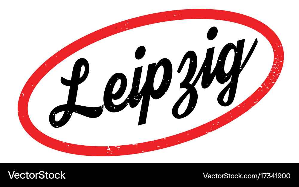 Leipzig rubber stamp Royalty Free Vector Image