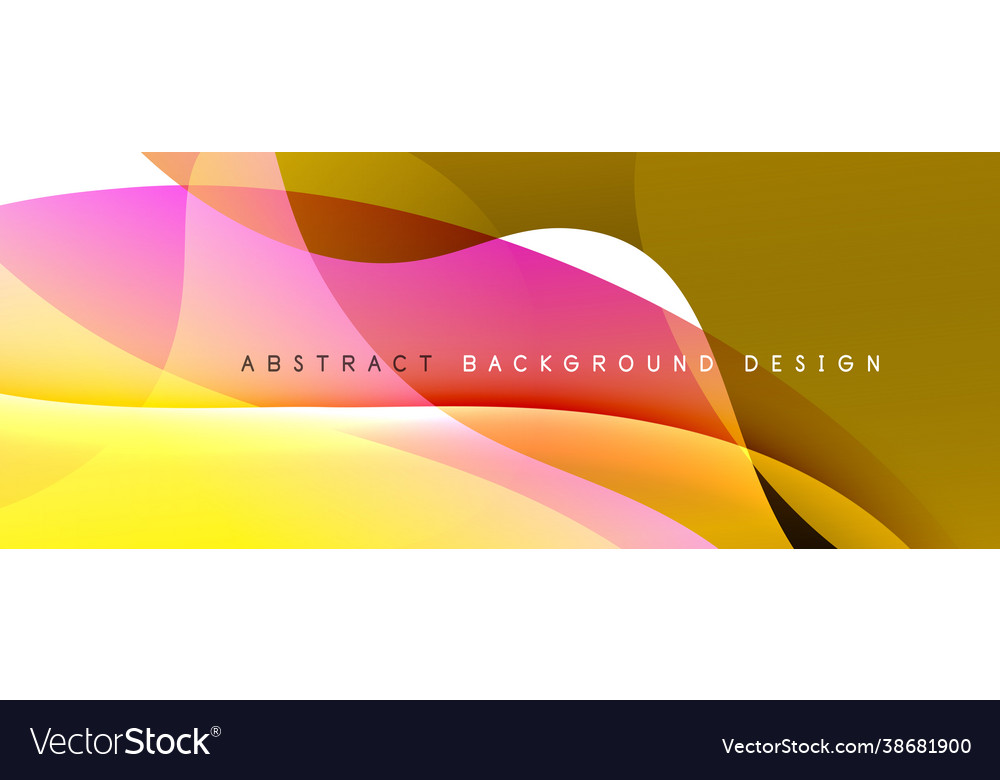 Trendy simple fluid color gradient abstract Vector Image