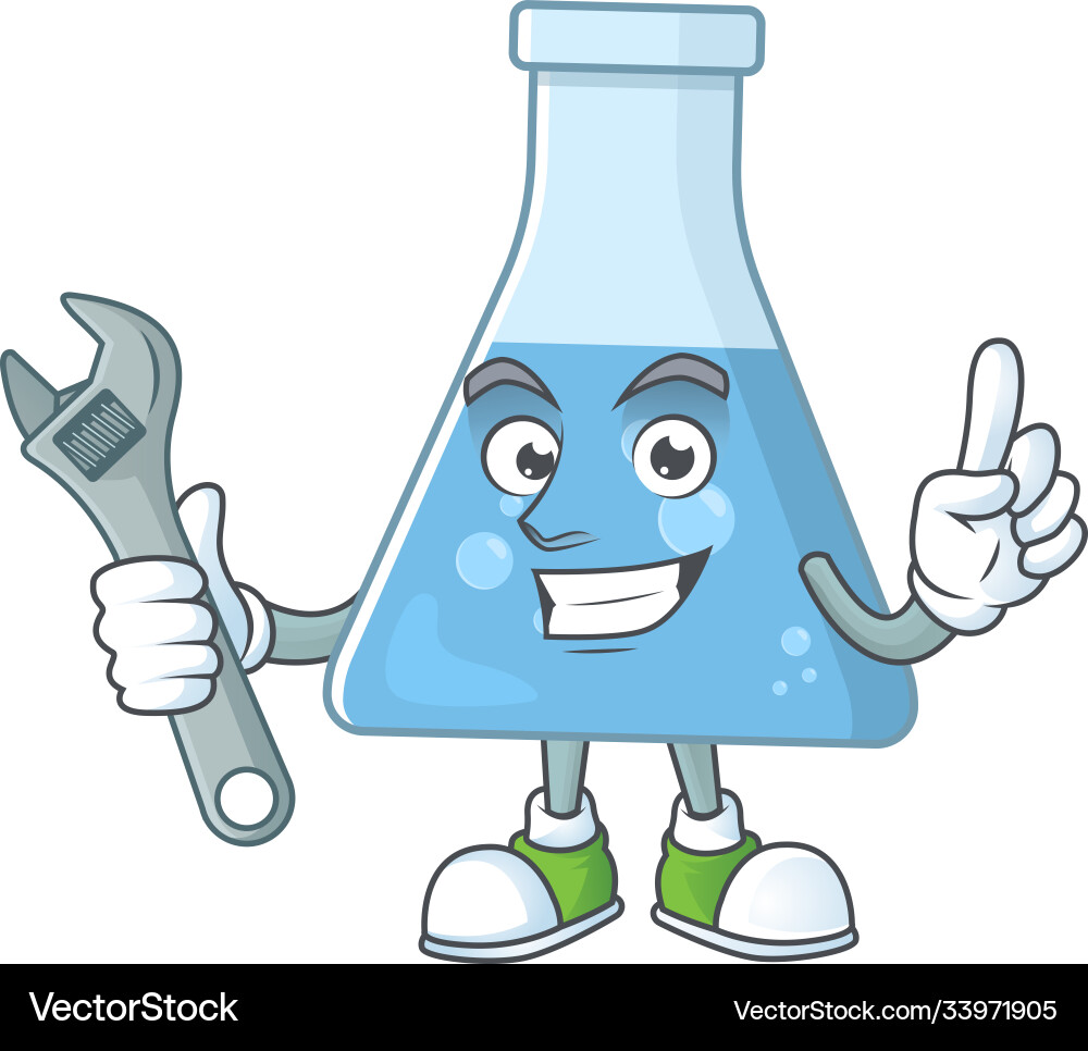 A mechanic blue chemical bottle fix broken machine
