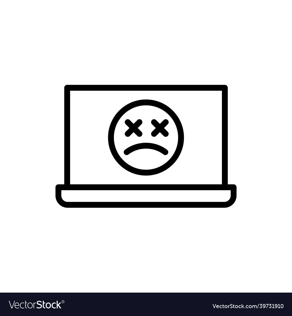 Error icon problem Royalty Free Vector Image - VectorStock