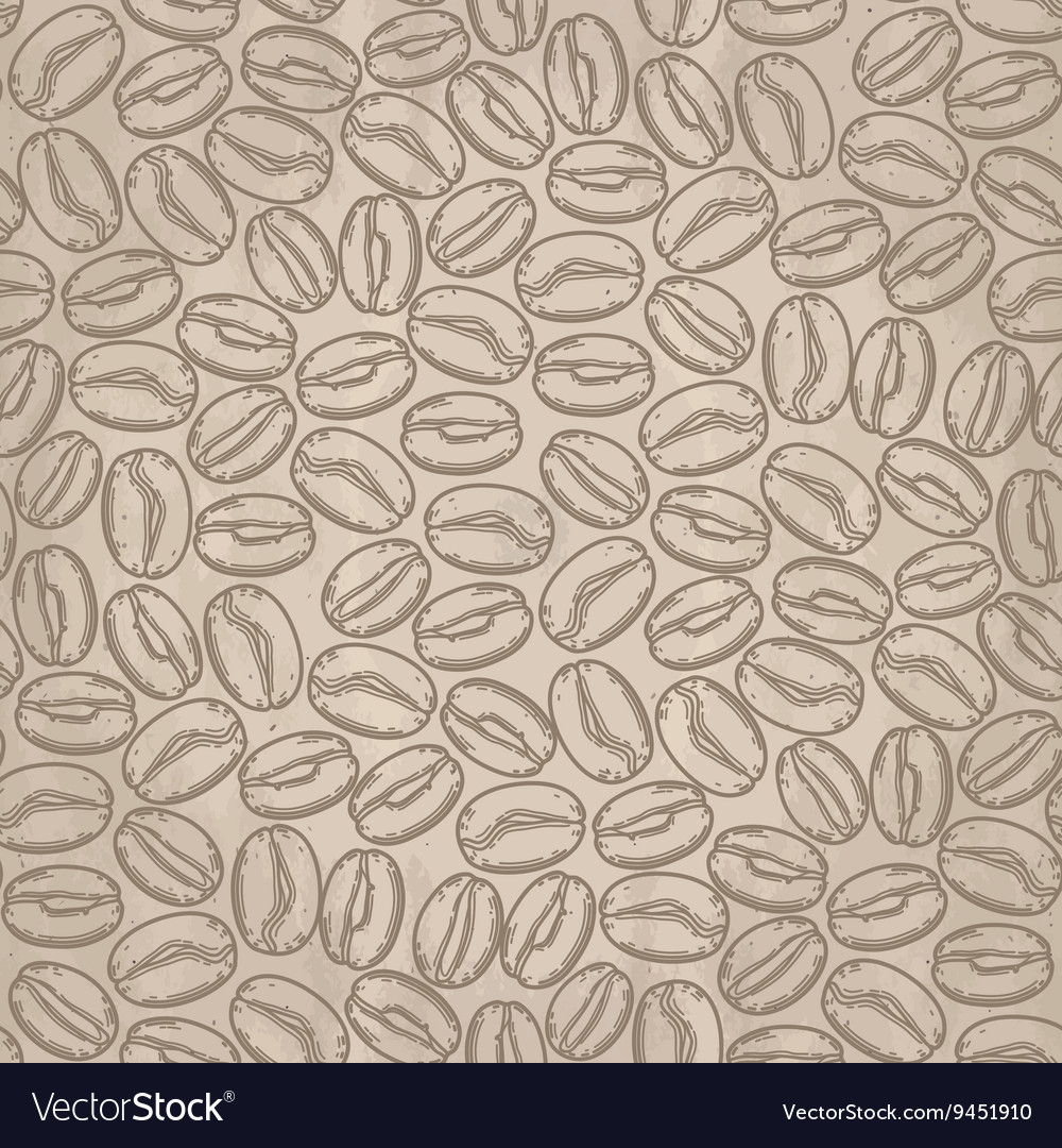 Graphic coffee pattern Royalty Free Vector Image