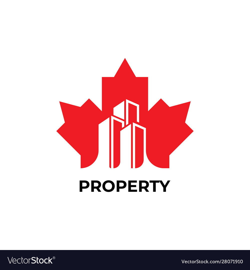Maple leaf logo Royalty Free Vector Image - VectorStock