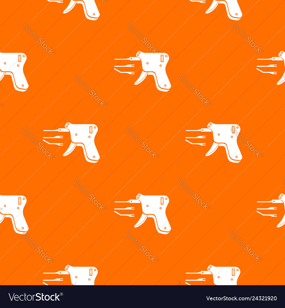 Code reader pattern orange Royalty Free Vector Image