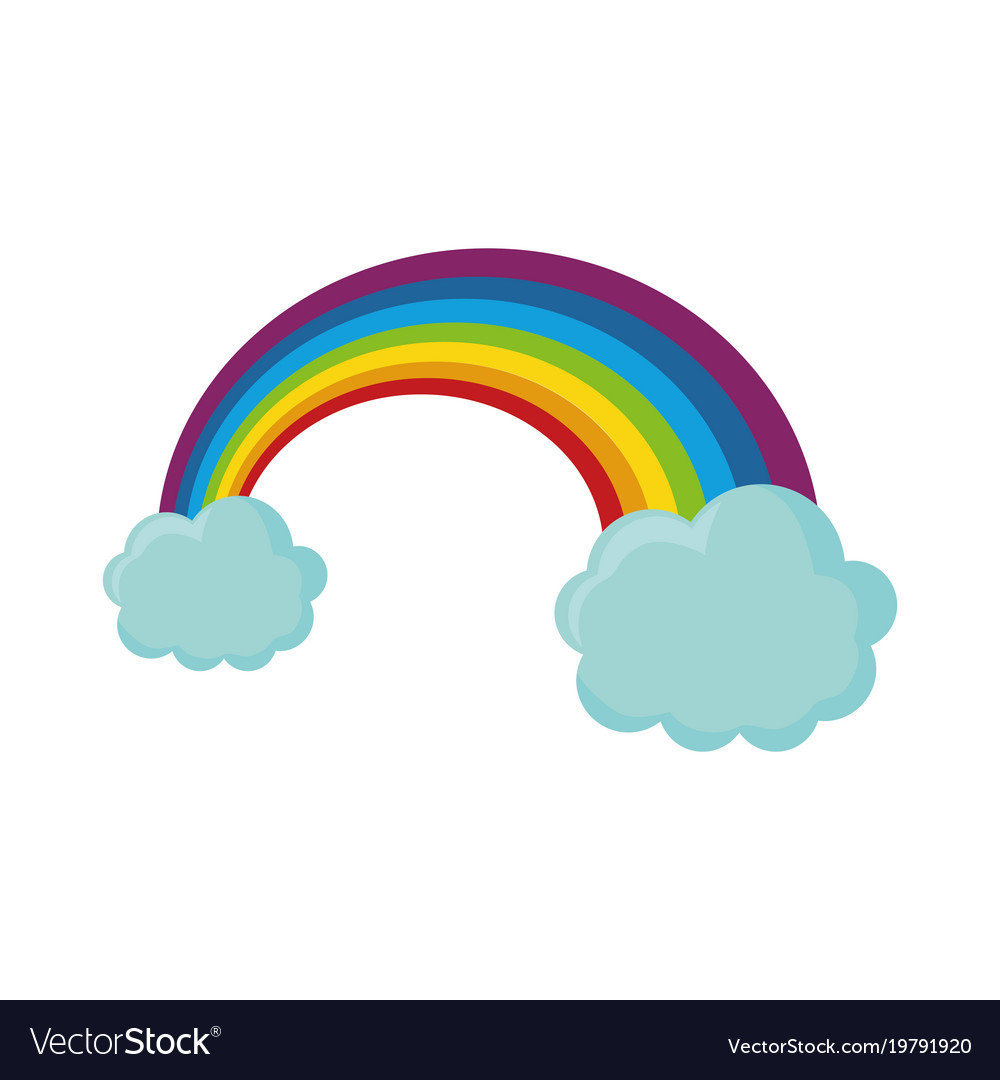 Rainbow Royalty Free Vector Image - VectorStock