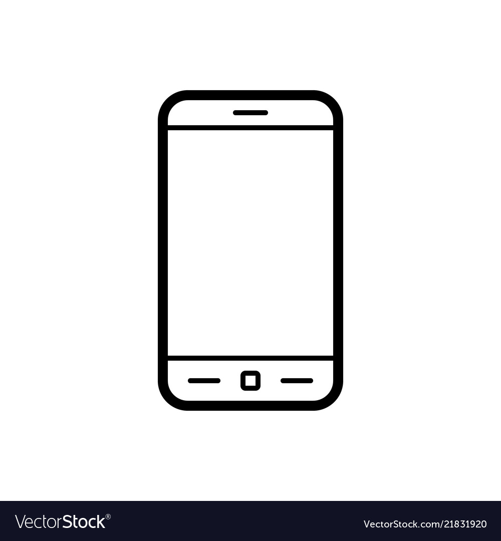 Smartphone Royalty Free Vector Image - VectorStock