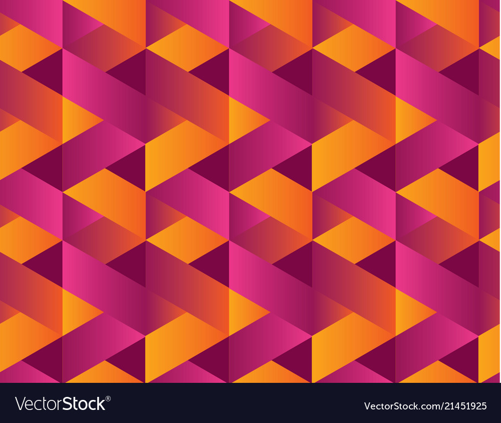 Geometry colorful abstract seamless pattern Vector Image